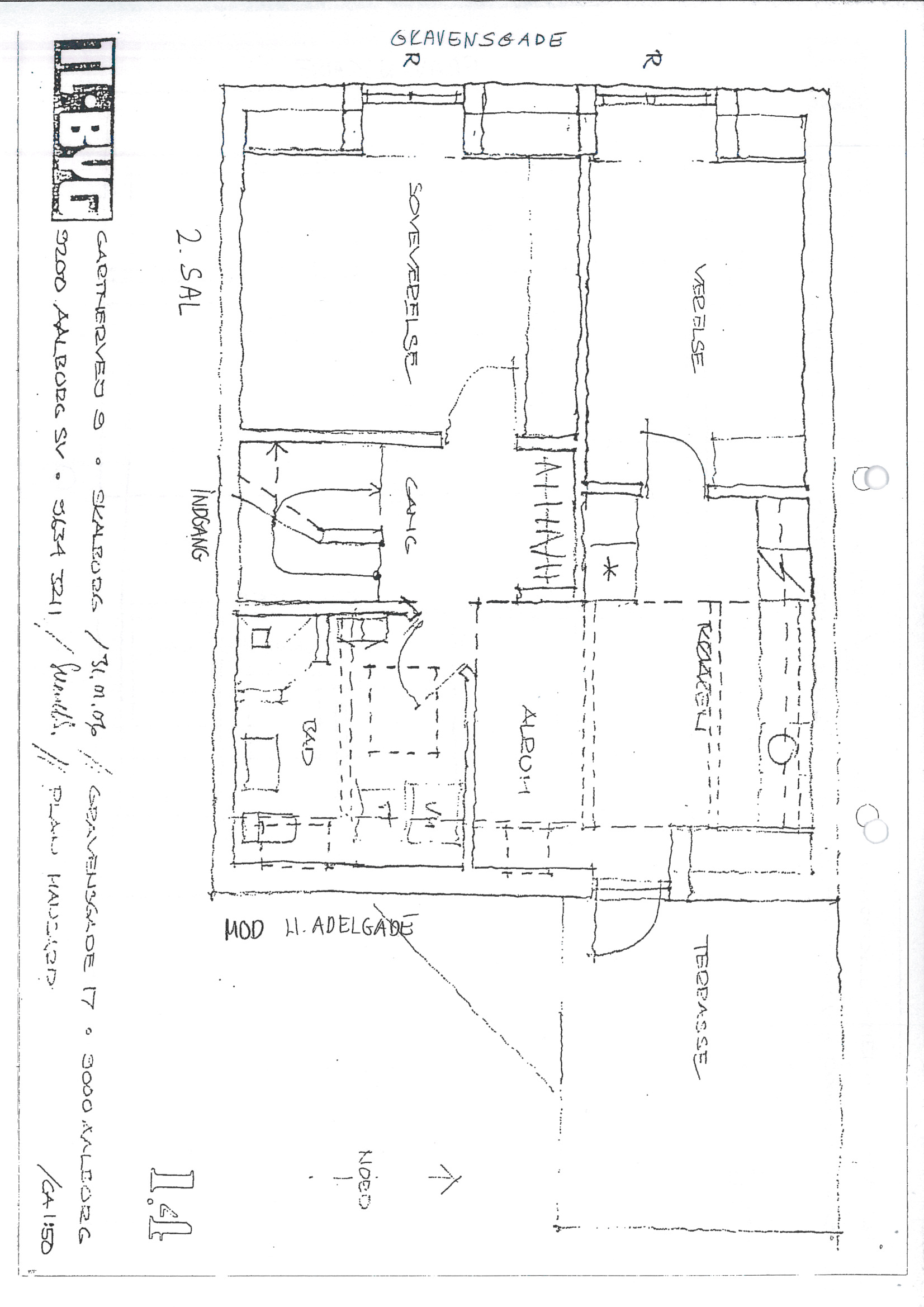 Lejlighed til leje: Gravensgade 17, 2. sal, 9000 Aalborg | Wagner Ejendomme ApS